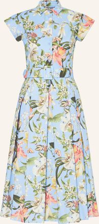 THE ABITO Milano The Abito Hemdblusenkleid blau