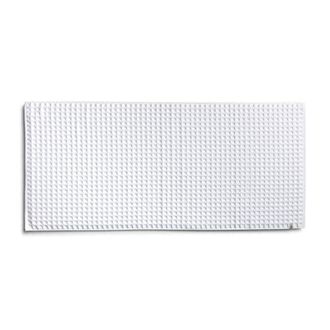 Möve Piquée Badteppich 60 x 130 cm aus 100% Baumwolle, Snow