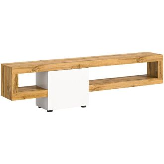 ebuy24 Ebuy24 - Loft Regalsystem 1 T&uuml;r 2 F&auml;cher wei&szlig;