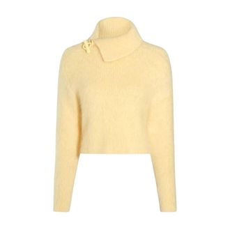 Jacquemus Marina Sweater - - Knitwear - Damen - Gelb - M