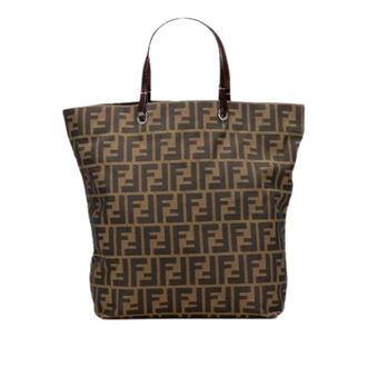 Fendi Pre-owned Canvas Tote Bag - - Pre-owned - Damen - Braun - ONE SIZE