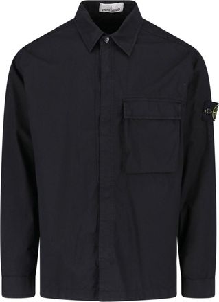 Stone Island Cotton Button Shirt
