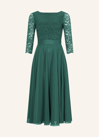 Swing Swing Cocktailkleid Mit Spitzenbesatz gruen