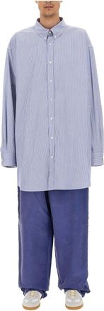 Maison Margiela Homme, Chemises, Bleu, Taille: L Oxford Shirt