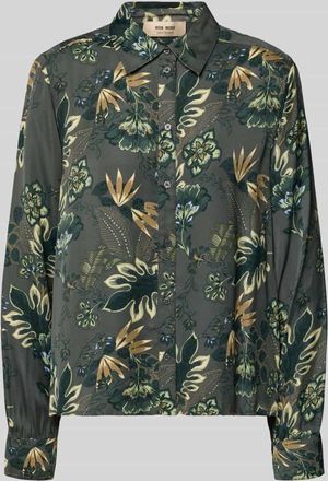 Mos Mosh Regular Fit Bluse mit Umlegekragen Modell Abina