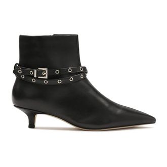 Kazar Lederentenabsatzstiefel - - Shoes - Damen - Schwarzk - 38 EU