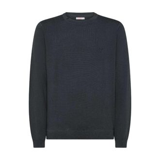 Sun 68 Vintage Rundes Einfaches T-shirt - - Knitwear - Herren - Schwarzk - 2XL
