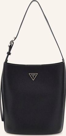 Guess Beuteltasche Meridian Mit Pouch schwarz