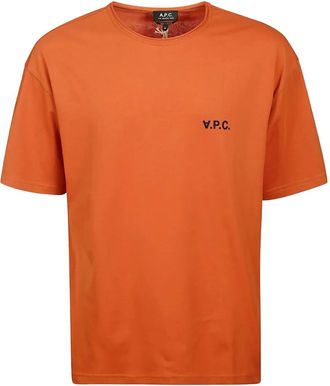 A.P.C. t-shirt en coton - Rouge