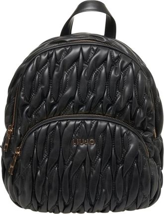 Liu Jo Femme, Sacs, Noir, Taille: ONE Size Sac seau matelassé & Sac à dos