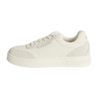 A|X Armani Exchange Homme, Chaussures, Blanc, Taille: 41 EU Baskets en tissu technique