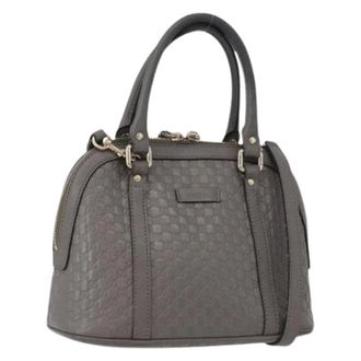Gucci Sac &agrave; main vintage Pre-owned - Femme - Pre-owned - Gris - Taille: ONE Size