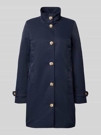 Christian Berg Trenchcoat mit Stehkragen und &Auml;rmelriegeln