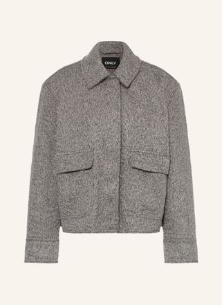 Only Boucl&eacute;-Blouson grau