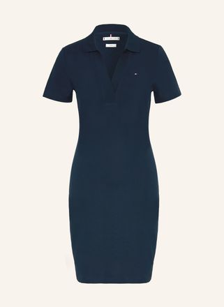Tommy Hilfiger Piqu&eacute;-Kleid blau