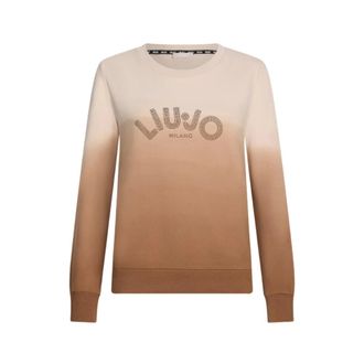 Liu Jo Femme, Sweatshirts et sweats à capuche, Multicolore, Taille: 34 FR Sweat à capuche avec strass