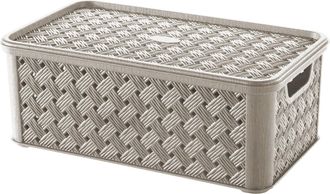 Tontarelli Aufbewahrungsbox 8er Set Arianna 4L naturweiß