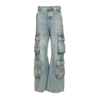 Diesel 1996 D-Sire Cargo Jeans - - Jeans - Damen - Blau - W26