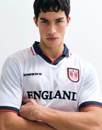 Umbro Maillot de sport Angleterre - Blanc