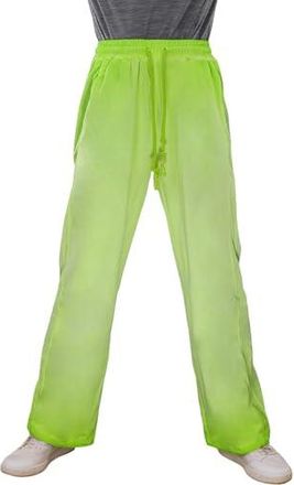 Generic Pantalon de jogging pour homme - Pantalon de loisirs &eacute;lastique confortable pour le quotidien - Stretch - Coupe d&eacute;contract&eacute;e - Couleur unie - Polyvalen