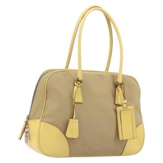 Prada Pre-owned Vintage Hand Bag - - Pre-owned - Damen - Beige - ONE SIZE