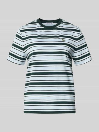 Lacoste Regular Fit T-Shirt aus reiner Baumwolle