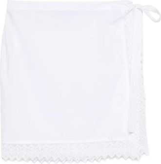 The Nina Studio Femme, Jupes, Blanc, Taille: 34 FR Wrap Skirt