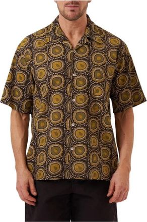 Universal Works Homme, Chemises, Multicolore, Taille: S La Camp Shirt