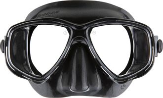 Cressi Marea Mask - Tauchen und Schnorcheln Maske, Schwarz/Schwarz, Einheitsgröße, Unisex