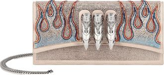 Philipp Plein Crossbody Bags - Henkel Tasche Monogram Verziert - Gr. unisize - in Beige - f&uuml;r Damen