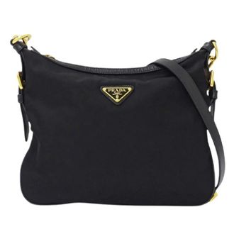 Prada Sac bandouli&egrave;re vintage doccasion - Femme - Pre-owned - Noir - Taille: ONE Size