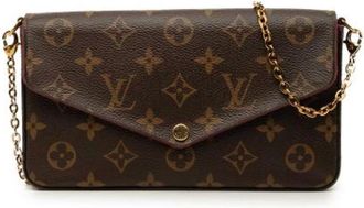 Louis Vuitton Pre-owned Pochette Felicie - Femme - Pre-owned - Brun - Taille: ONE Size