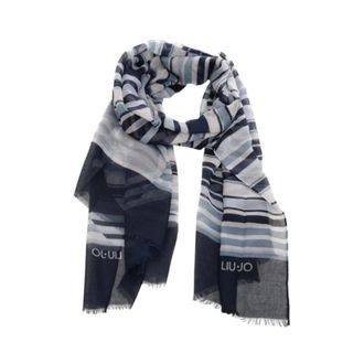 Liu Jo Femme, Accessoires, Bleu, Taille: ONE Size Stola