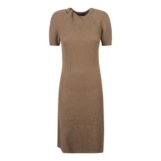 Stella McCartney Shifting Volume Kaschmir Strickkleid - - Dresses - Damen - Braun - M