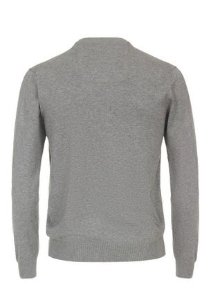 Casamoda V-Ausschnitt-Pullover Basic (1-tlg) Pullover - Baumwolle - Atmungsaktiv - Reine Pima-Baumwolle