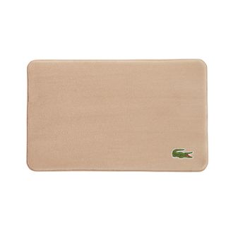 Lacoste Krokodil-Badteppich, Memory-Schaum, 48,3 x 76,2 cm (19 x 30 Zoll), Sand