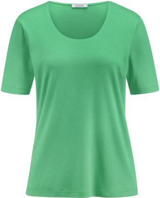 Efixelle Rundhals-Shirt Efixelle grün