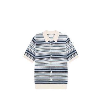 Nn.07 Polo ray&eacute; en maille de coton
