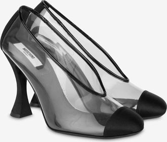 Moschino Pumps aus PVC - Schwarz