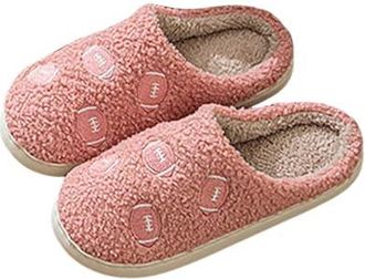 Generic Pantoufles Chaudes Femme Chaussons Femme Chaud Couple Leisure Plush Flat Slippers Mens Plush Fashion Ladies Slippers Warm Pantoufle Chaude Chausson Po