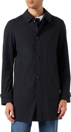 Bugatti Herren 334200-39062 Mantel, marine-390, 50 EU