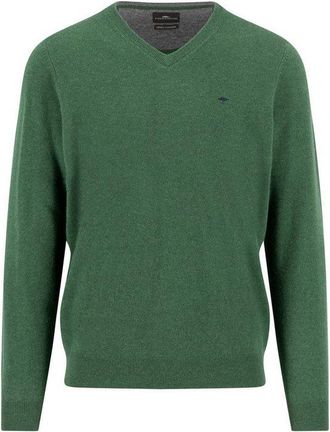Fynch-Hatton Strickpullover V-Neck, Merino Cashmere