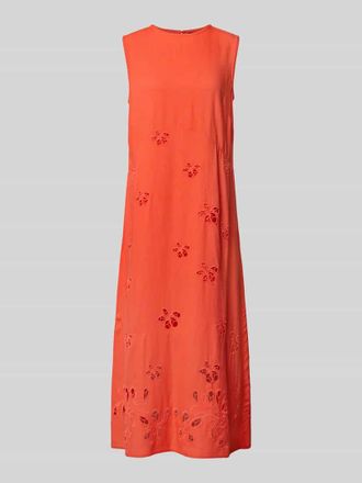 Marc Cain Relaxed Fit Midikleid aus reiner Viskose