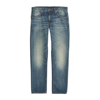Nudie Jeans Gritty Jackson Tidal Waves - - Jeans - Herren - Blau - W30 L32
