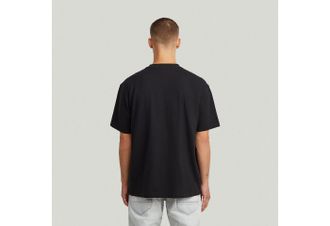 G-Star T-Shirt Relaxed Base Baumwolljersey mit Rundhals
