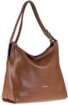 Pierre Cardin Sac à bandoulière pour femme en cuir véritable Made in Italy 36 x 31 x 12 cm 55093, cuir, Taille unique