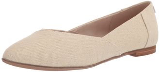 Toms Damen Jutti Neat Ballerinas, Nat&uuml;rliches Metallic, 36 EU