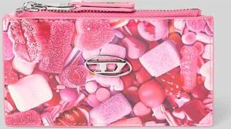 Diesel Kartenetui aus Leder-Mix