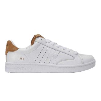 K-Swiss K-Swiss - Lozan Klub Sneaker f&uuml;r Herren, Vollnarbenleder (Wei&szlig;/Braun)