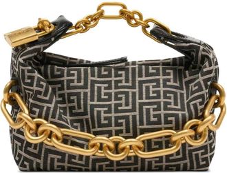 Balmain Mini sac fourre-tout Balmain Sync avec cha&icirc;ne